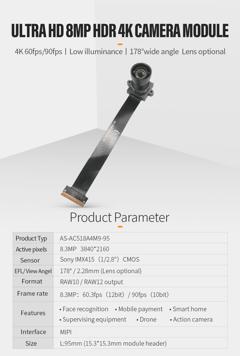 Dogoozx Ultar HD 8MP IMX415 Low Illuminance 4K 90fps HDR UVA aerial ...